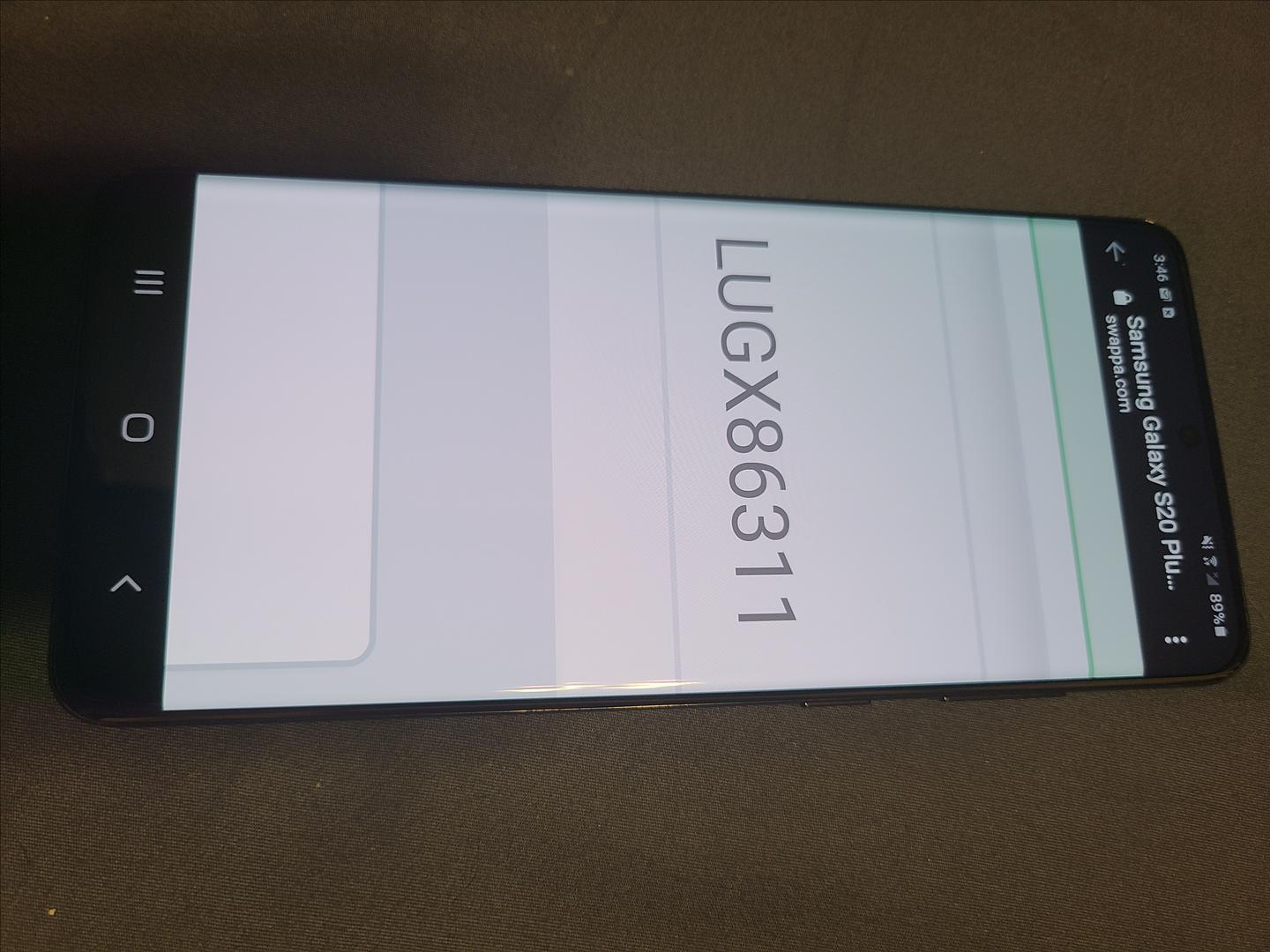 Samsung Galaxy S20 Plus 5G - Verizon, Black, 128GB, 12GB, SM-G986U ...