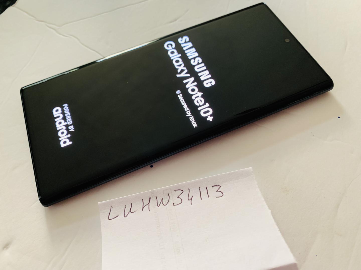 Samsung Galaxy Note 10 Plus - T-Mobile, Black, 256GB, 12GB, SM-N975U ...