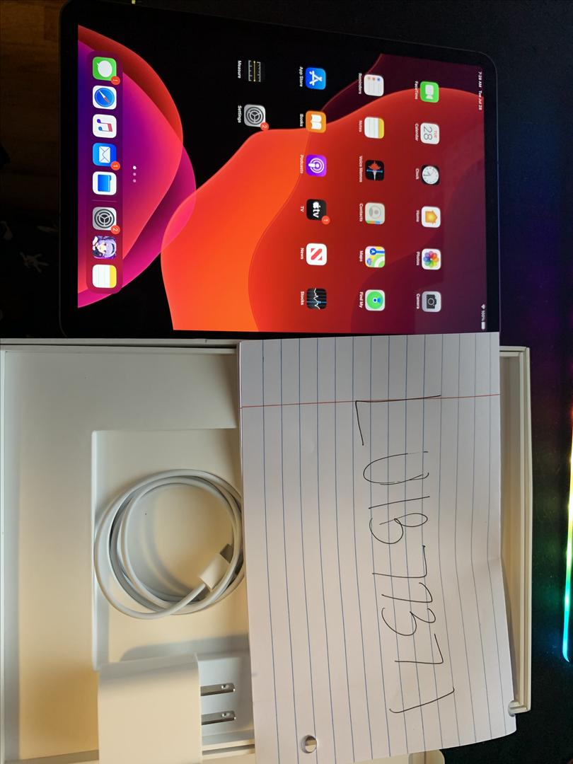 Apple iPad Pro 11" 2nd Gen 2020 - Unlocked, Gray, 128GB, A2068 ...