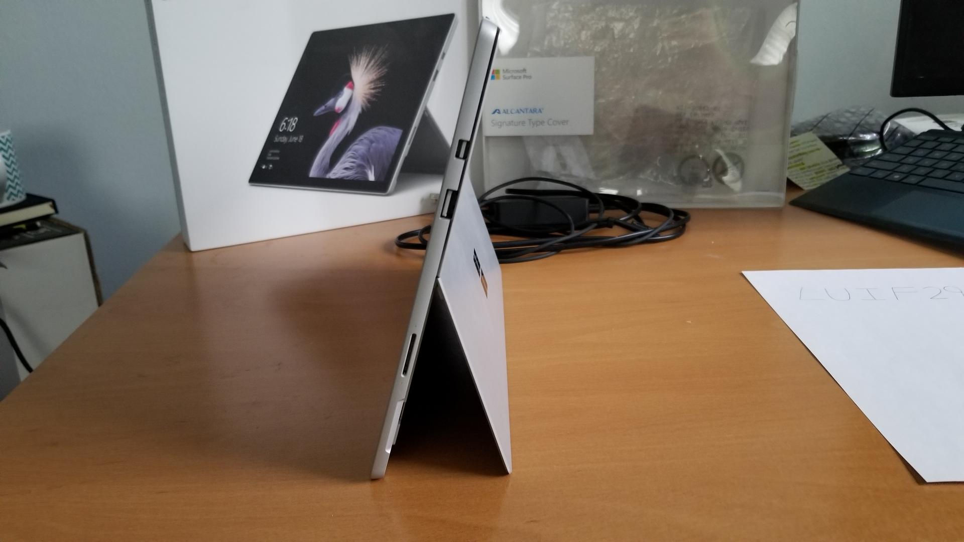 Microsoft Surface Pro 5 (2017) - Wi-Fi, Blue, 256GB, 8GB - LUIF29001 ...