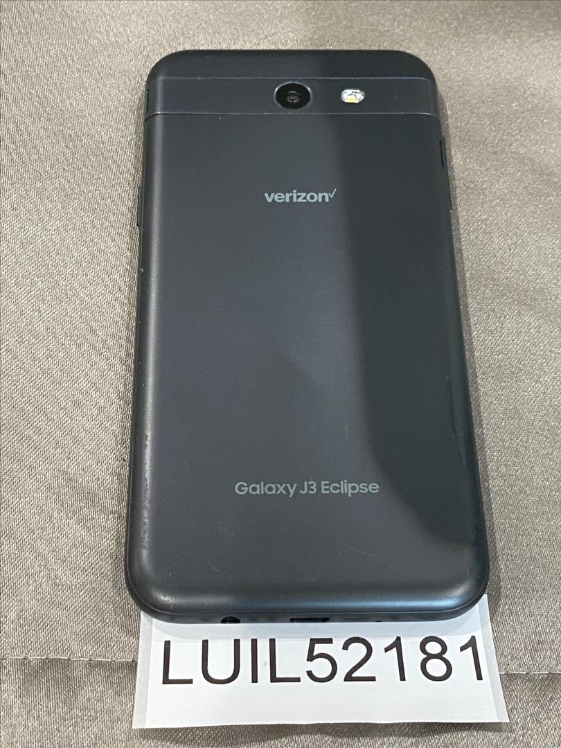 Samsung Galaxy J3 Eclipse - Verizon, Black, 16GB, SM-J327V - LUIL52181 ...