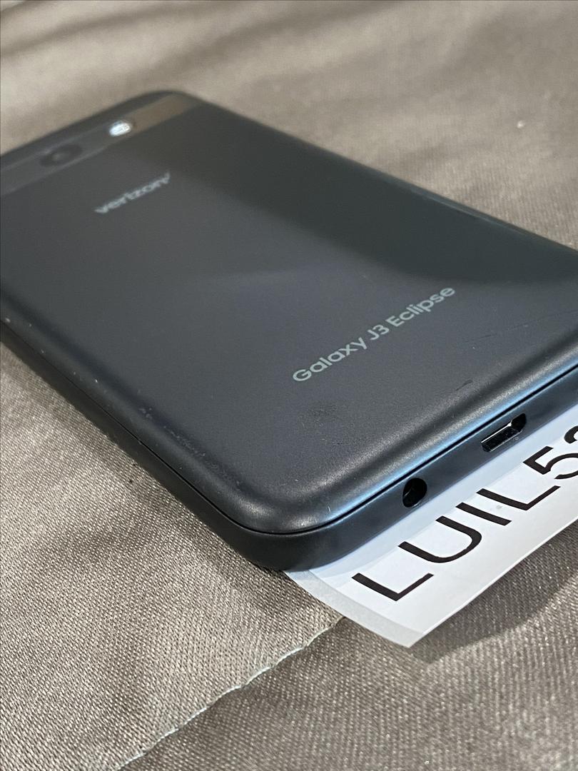 Samsung Galaxy J3 Eclipse - Verizon, Black, 16GB, SM-J327V - LUIL52181 ...