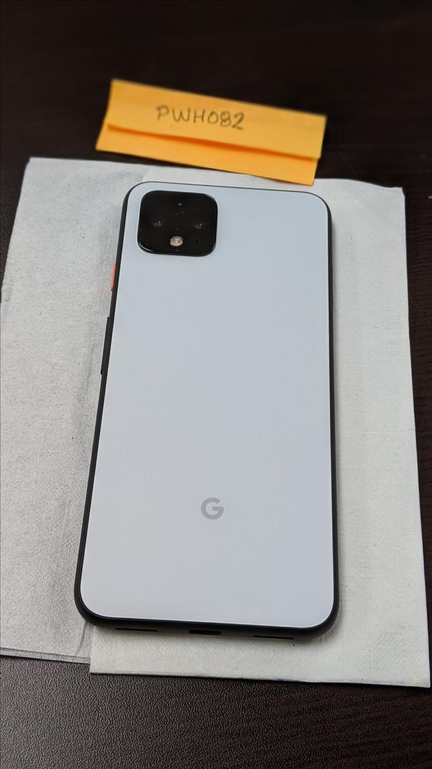 Google Pixel 4 - Unlocked, White, 128GB, 6GB, G020I, Google Edition ...