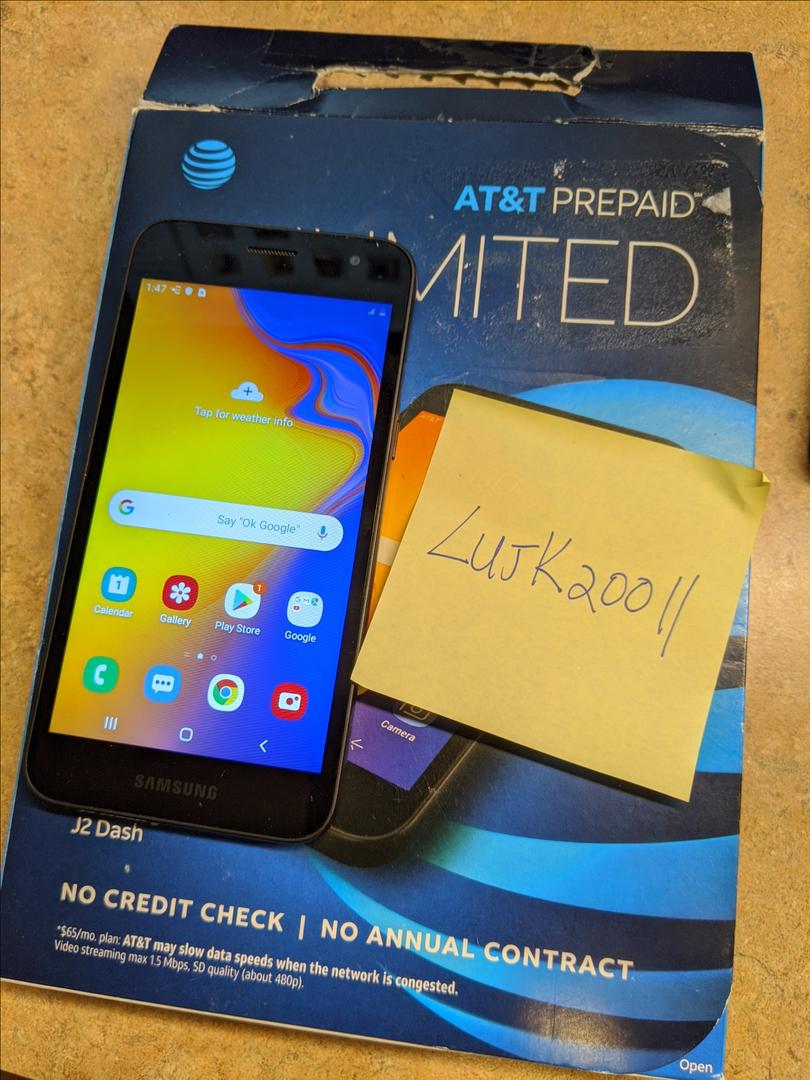 Samsung Galaxy J2 (2018) - AT&T, Black, 16GB, SM-J260A - LUJK20011 - Swappa