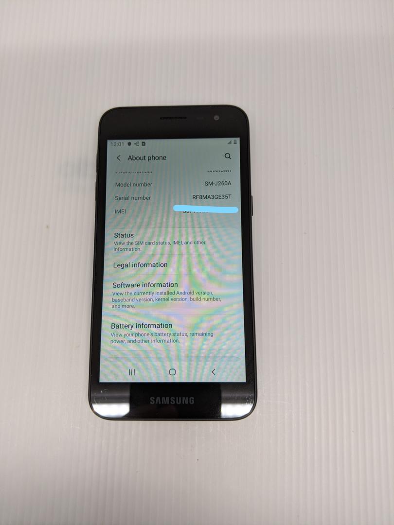 Samsung Galaxy J2 (2018) (AT&T) [SM-J260A] - Black, 16 GB - LUJK20011 ...