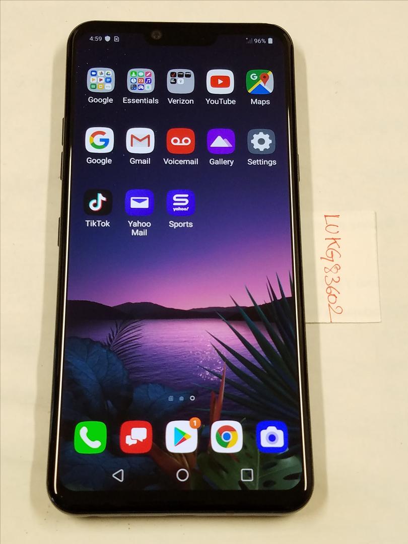 LG G8 ThinQ - Verizon, Black, 128GB, 6GB, LM-G820UM - LUKG83602 - Swappa