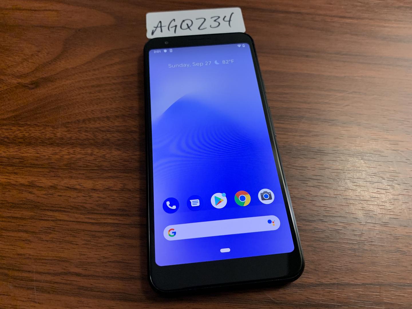 Google Pixel 3a - Unlocked, Black, 64GB, 4GB, G020G - LUKK02919 - Swappa