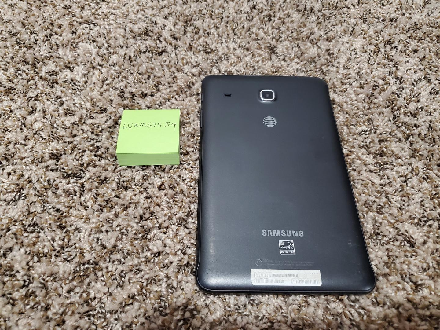 Samsung Galaxy Tab E 8.0 - AT&T, Black, 16GB, SM-T377A - LUKM67534 - Swappa