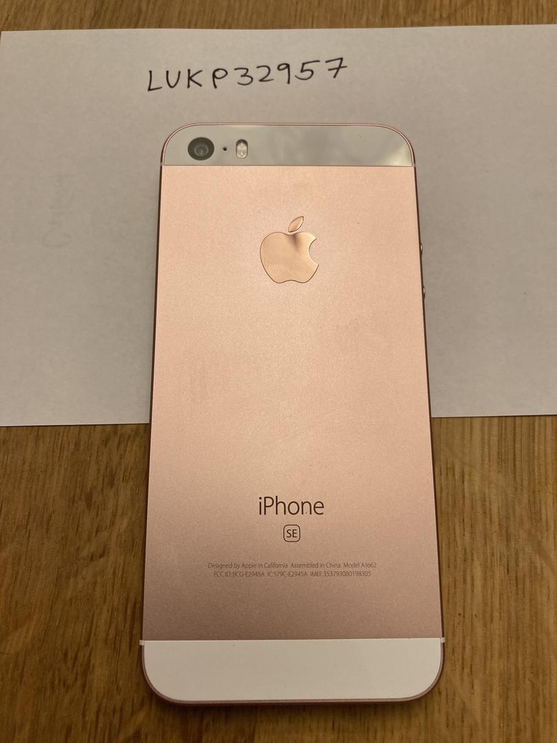 Apple iPhone SE 1st Gen 2016 - Verizon Prepaid, Rose Gold, 64GB, A1662 ...