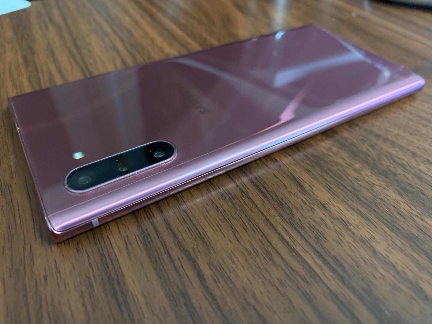 Samsung Galaxy Note 10 - Unlocked Non-US, Pink, 256GB, 8GB, SM-N970F/DS, Duos - LULR91992 - Swappa