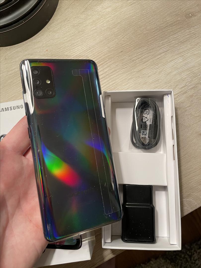 Samsung Galaxy A51 - Unlocked, Black, 128GB, 4GB, SM-A515U1 - LULW56506 ...