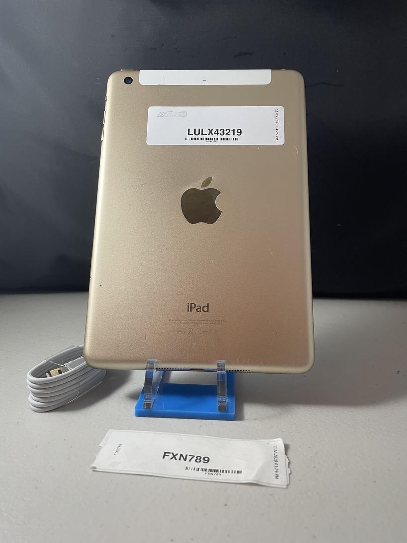 Apple iPad Mini 3 - Unlocked, Gold, 16GB, A1600 - LULX43219 - Swappa