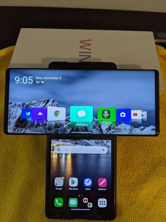 LG Wing - Unlocked, Gray, 128GB, 8GB, LM-F100N - LUMC78831 - Swappa