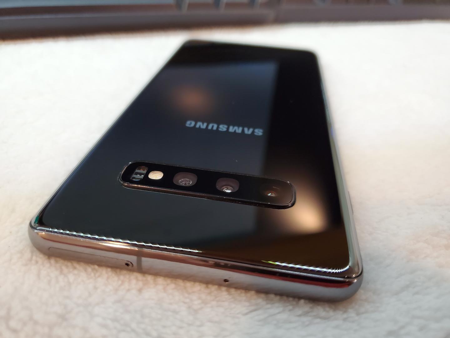 Samsung Galaxy S10 Plus - Verizon, 512GB, Ceramic Black, 8GB, SM-G975U ...