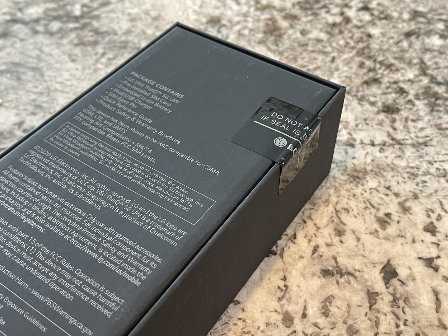 LG V60 ThinQ 5G - Verizon, Blue, 128GB, 8GB - LVAJ38341 - Swappa