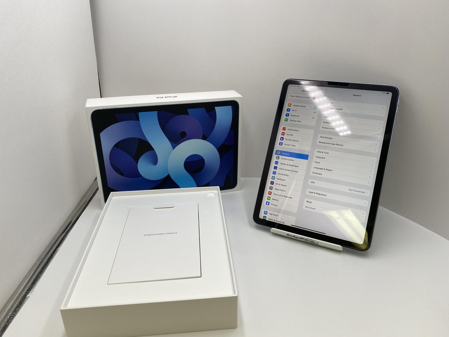 Apple iPad Air 4th Gen - Unlocked, Sky Blue, 256GB, A2324 - LVAS41333 ...