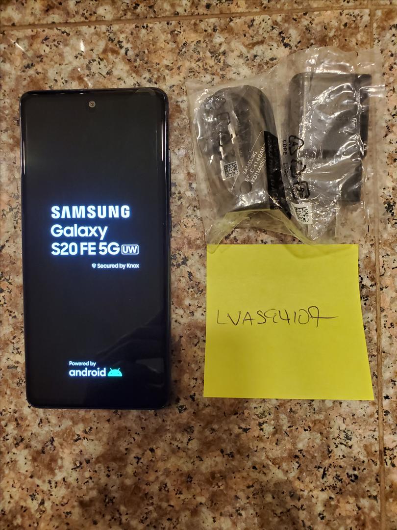 Samsung Galaxy S20 FE 5G - Verizon, Cloud Navy, 128GB, 6GB, SM-G781V ...