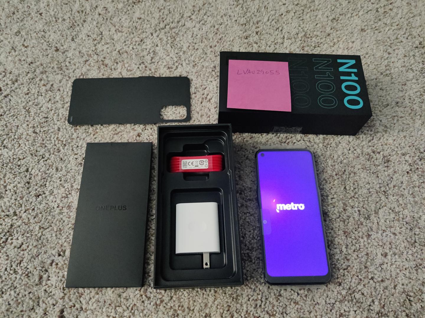 OnePlus Nord N100 - Metro by T-Mobile, Gray, 64GB, 4GB, BE2015 ...