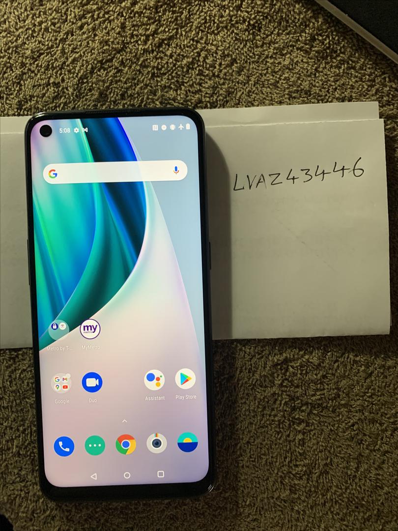 OnePlus Nord N10 5G - Metro by T-Mobile, Midnight Ice, 128GB, 6GB ...