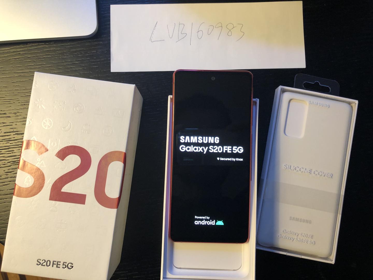 Samsung Galaxy S20 FE 5G - Unlocked, Cloud Red, 128GB, 6GB, SM-G781U1 ...