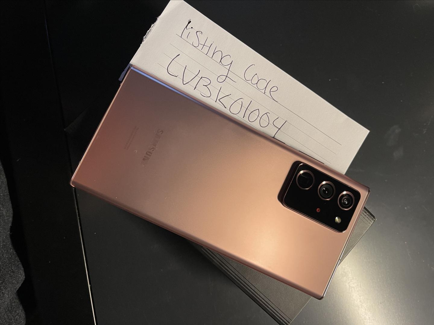 Samsung Galaxy Note 20 Ultra 5G - T-Mobile, Mystic Bronze, 128GB, 12GB ...