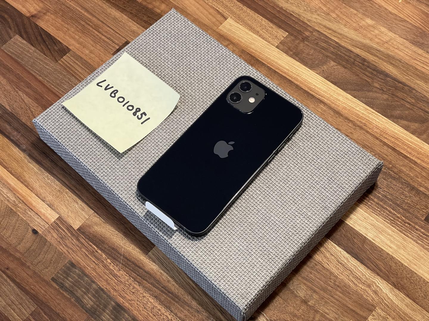 Apple iPhone 12 - Unlocked, Black, 128GB, A2172 - LVBO10851 - Swappa