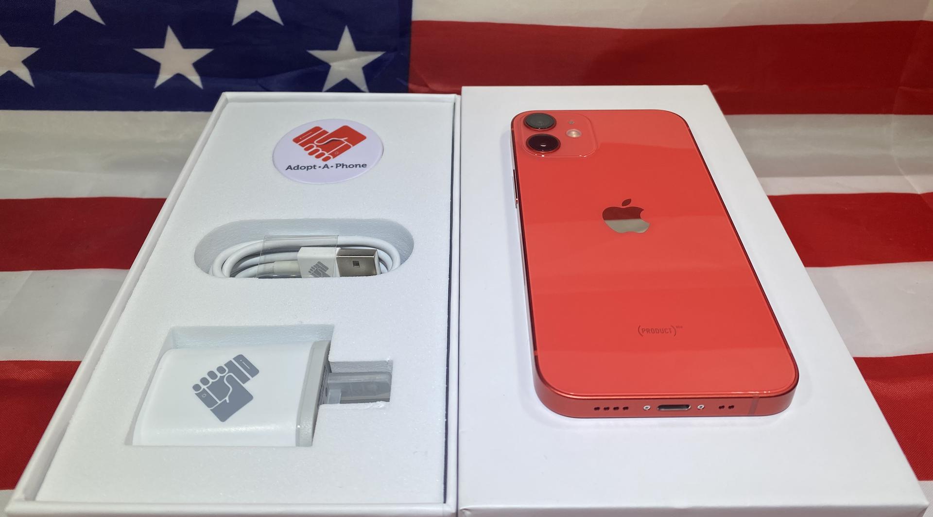 Apple iPhone 12 - Unlocked, Red, 64GB, A2172 - LVBX61553 - Swappa