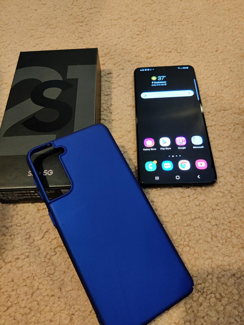 Samsung Galaxy S21 Plus 5G - Unlocked, Black, 256GB, 8GB, SM-G996U1 ...