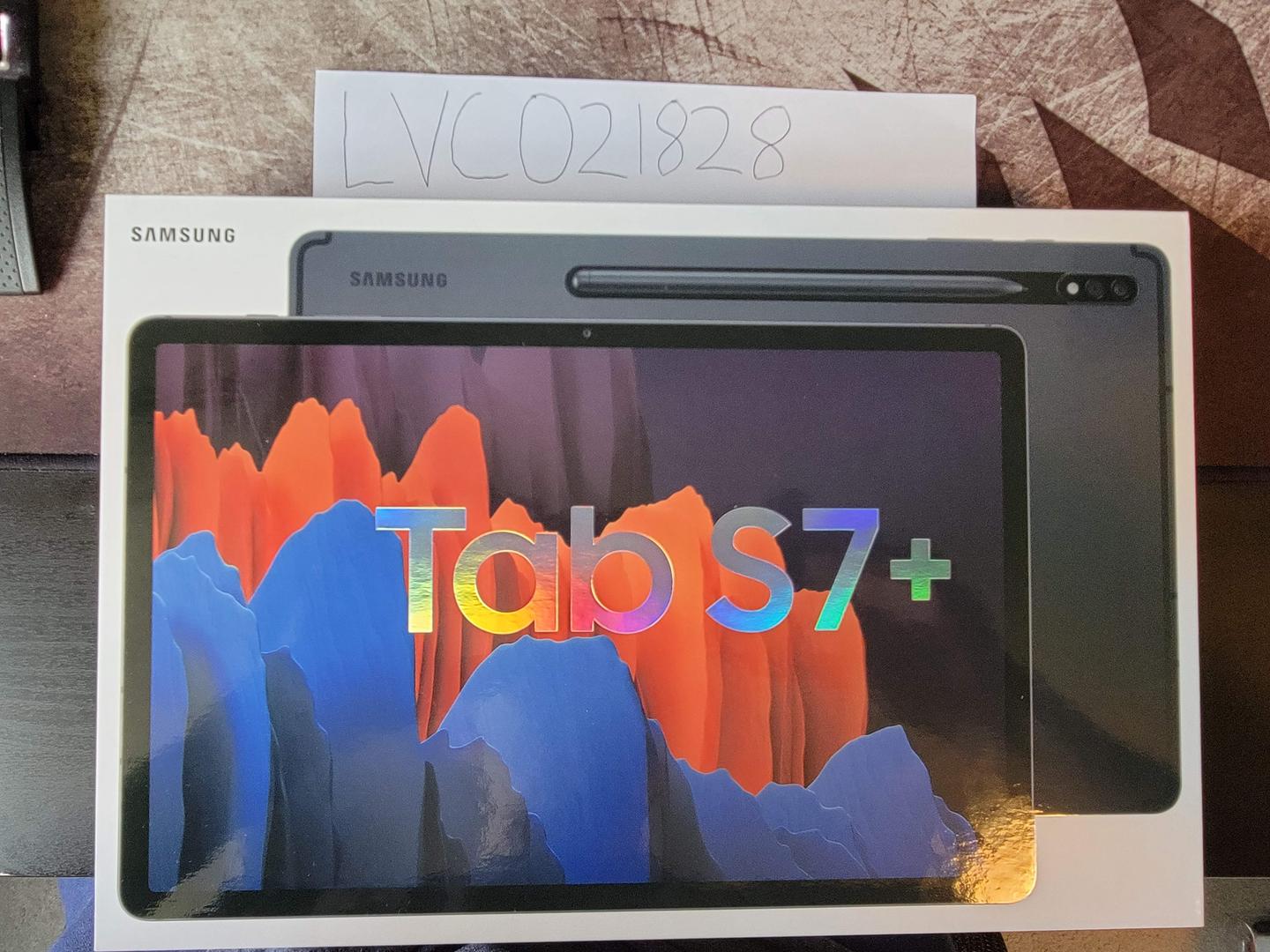 Samsung Galaxy Tab S7 Plus - Wi-Fi, Mystic Black, 256GB, 8GB, SM-T970, Wi-Fi - LVCO21828 - Swappa