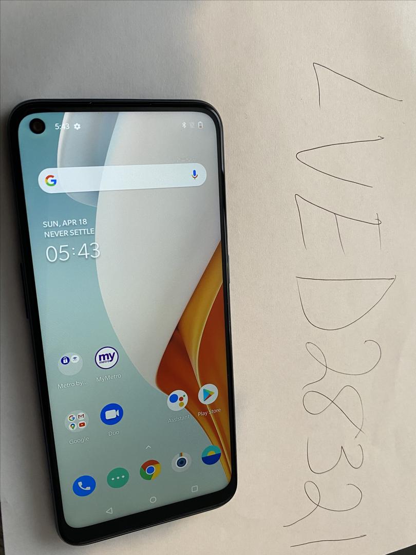 OnePlus Nord N100 - Metro by T-Mobile, Gray, 64GB, 4GB, BE2015 ...