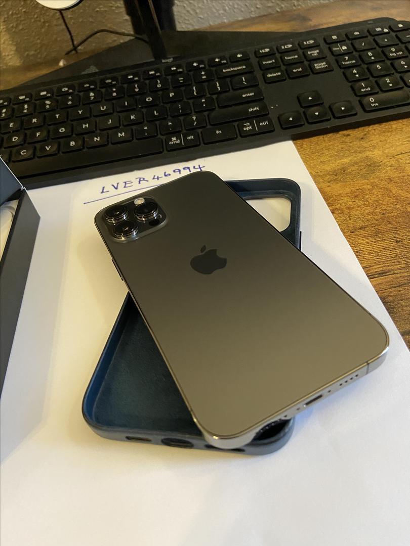 Apple iPhone 12 Pro Max - Unlocked, Graphite, 128GB, A2342 - LVER46994 ...