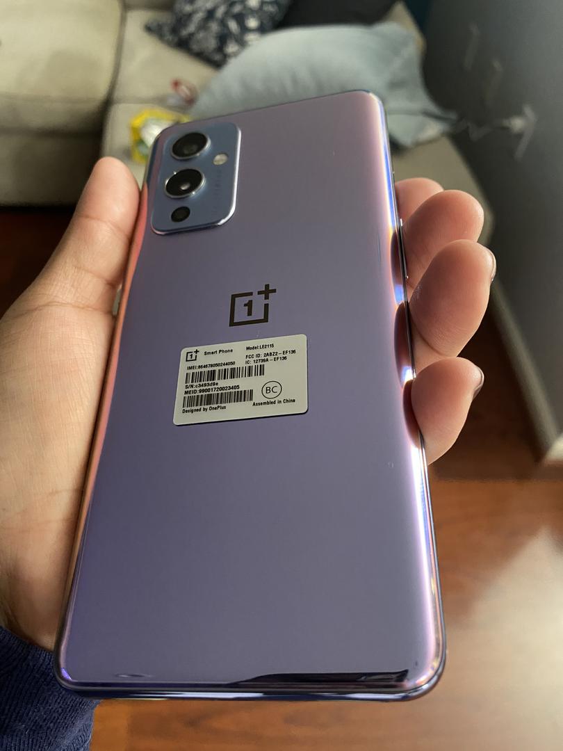 OnePlus 9 5G - Unlocked, Purple, 128GB, 8GB, LE2115 - LVFW67730 - Swappa
