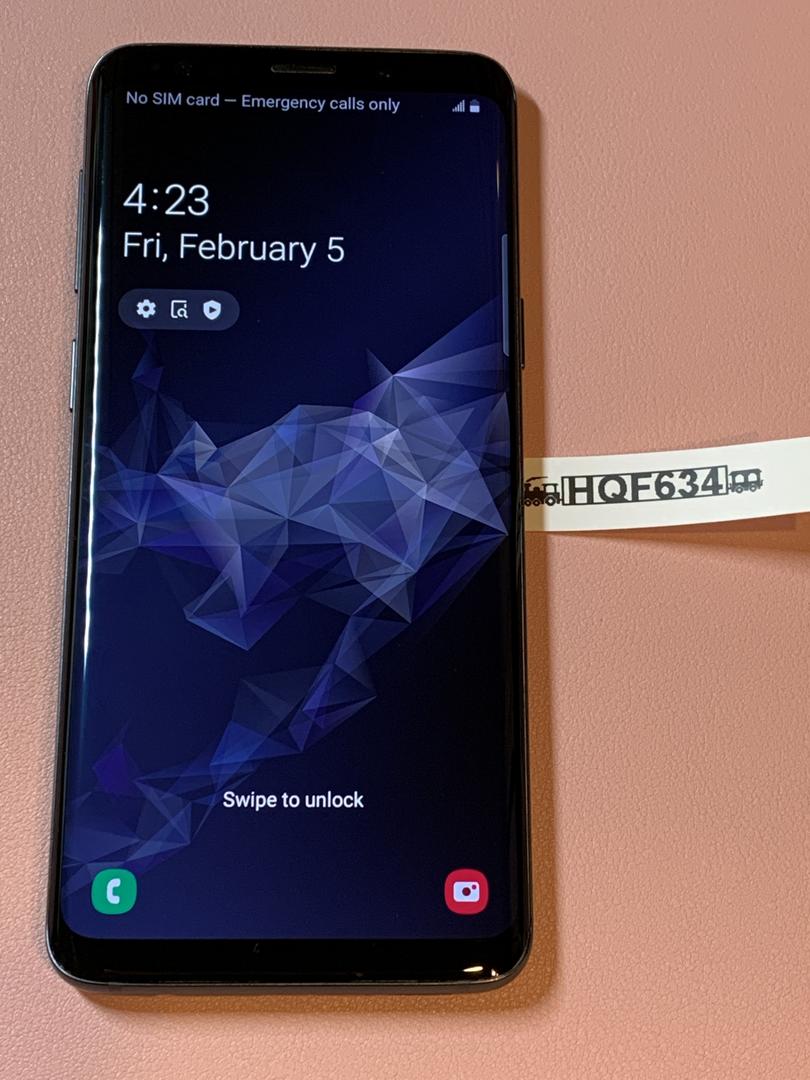 Samsung Galaxy S9 - Unlocked, Gray, 64GB, SM-G960W - LVGY44904 - Swappa