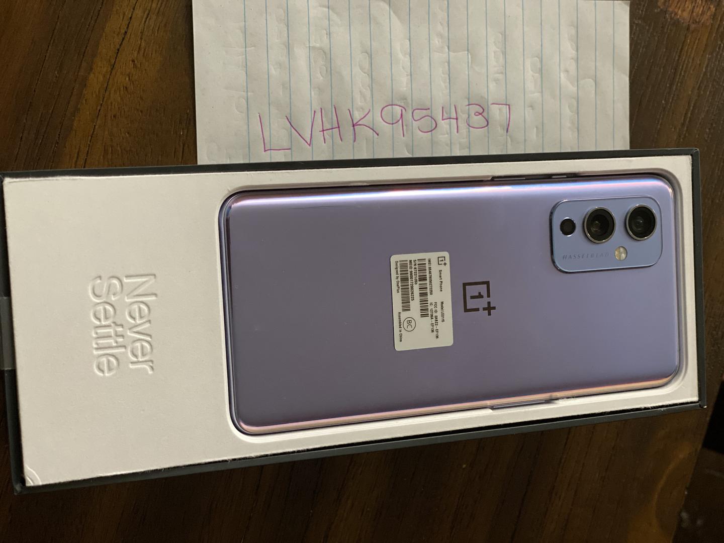 OnePlus 9 5G - Unlocked, Purple, 128GB, 8GB, LE2115 - LVHK95437 - Swappa