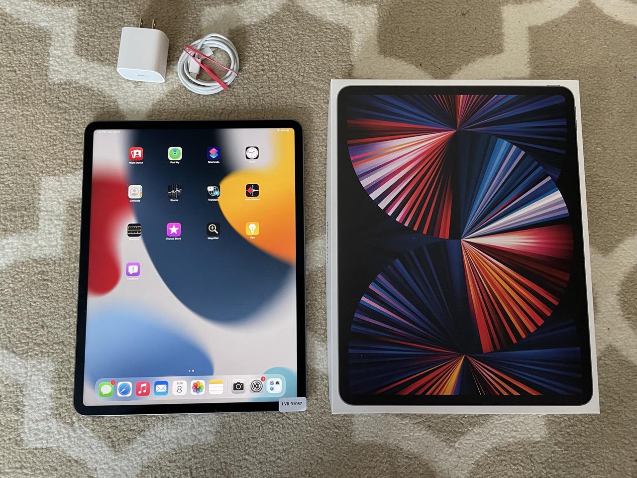 Apple iPad Pro 12.9" 5th Gen 2021 - Wi-Fi, Gray, 256GB - LVIL91057 - Swappa