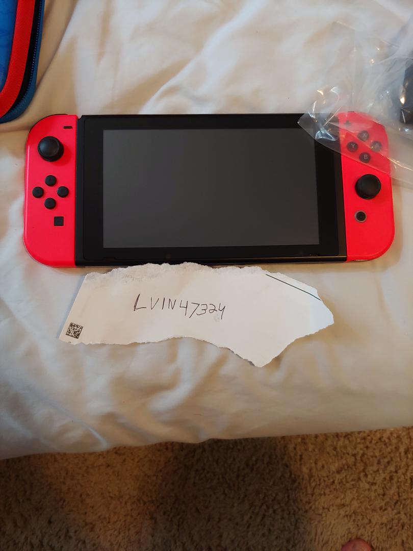 Nintendo Switch - Red, 32GB - LVIN47324 - Swappa