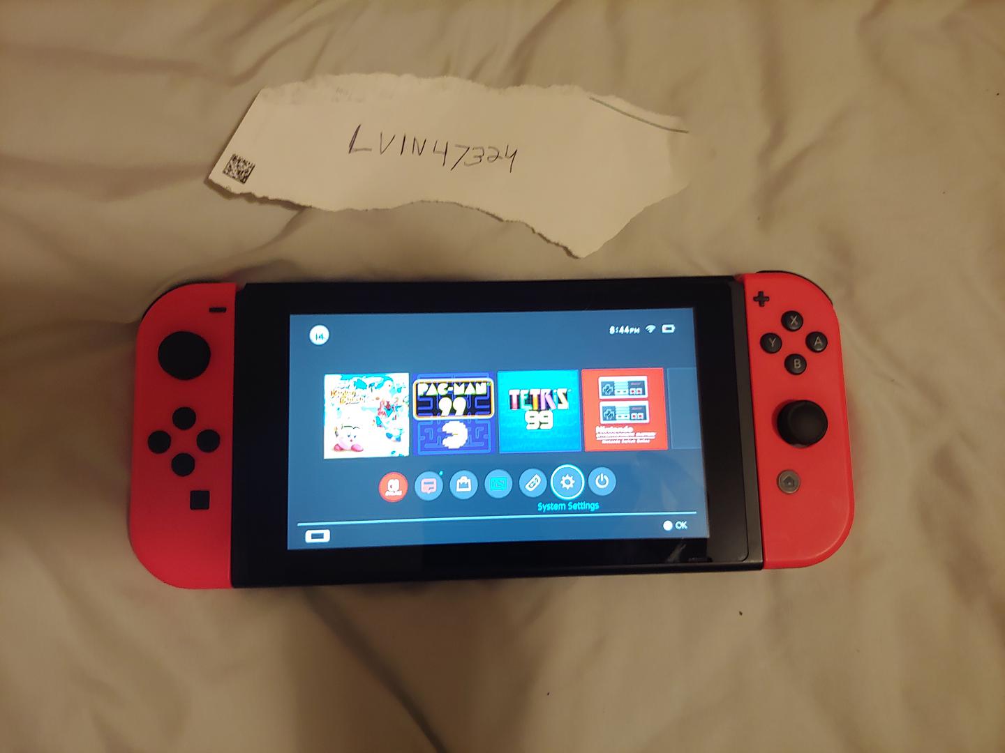 Nintendo Switch - Red, 32GB - LVIN47324 - Swappa