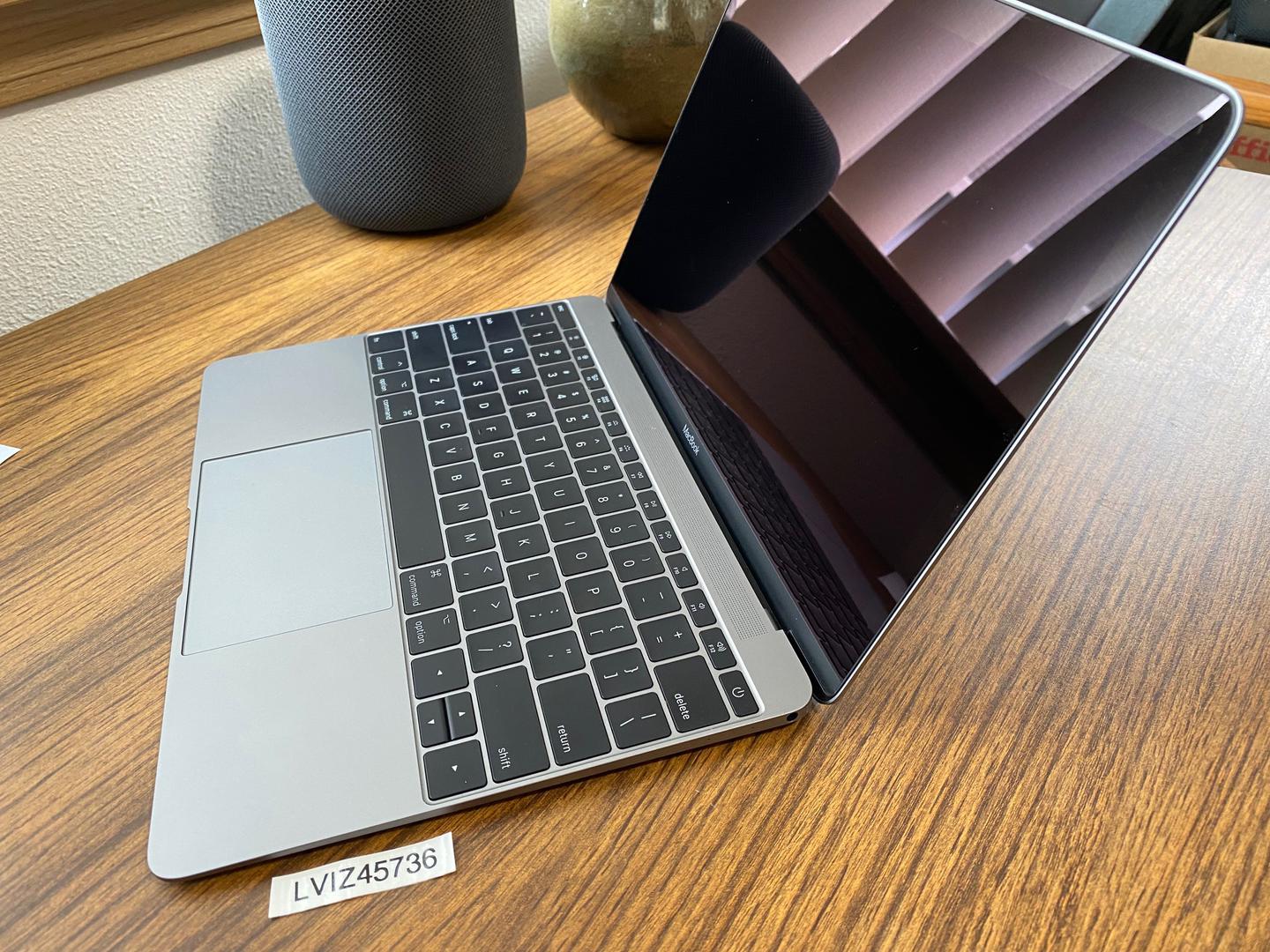Macbook Retina 2017 - 12" - Core m3, Gray, 256GB, 8GB - LVIZ45736 - Swappa