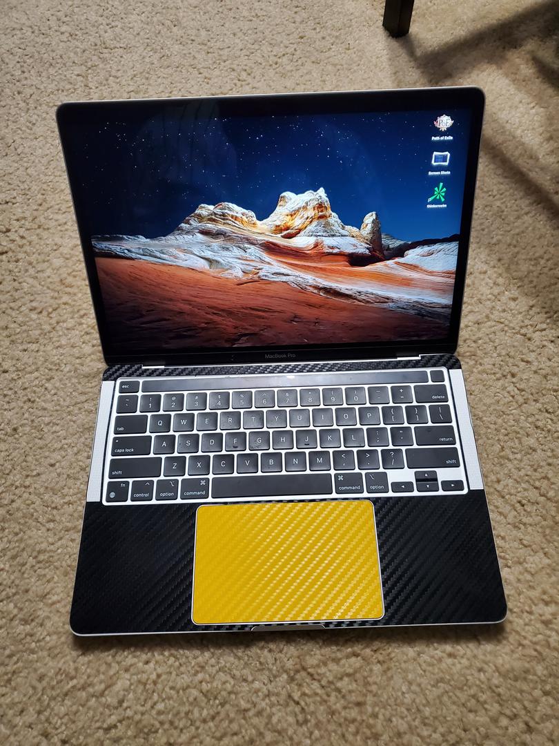 MacBook Pro 2020 - 13" - Apple M1, Silver, 512GB, 16GB - LVJA08452 - Swappa