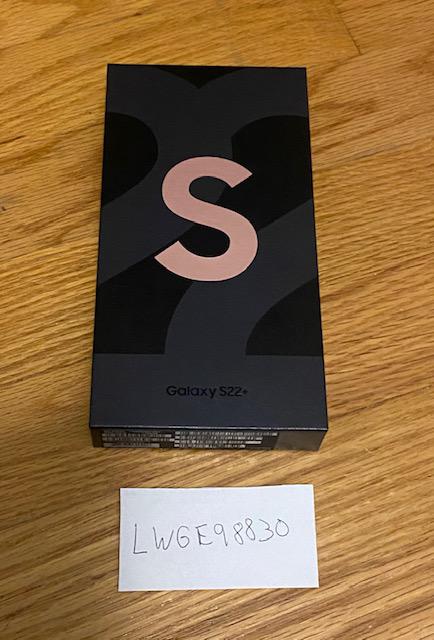 Samsung Galaxy S22 Plus - Verizon, Rose Gold, 256GB, 8GB, SM-S906U ...