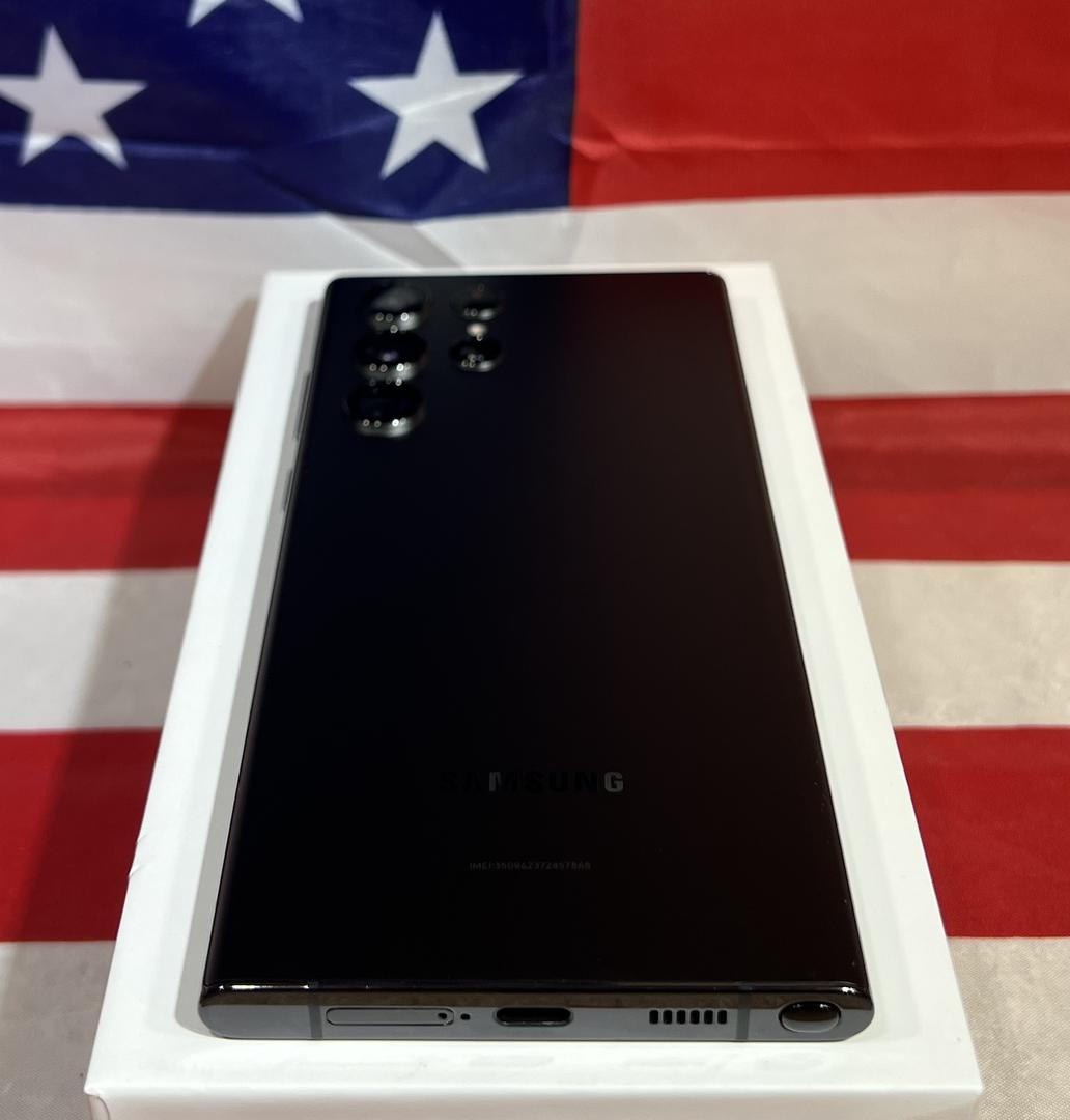 Samsung Galaxy S22 Ultra - T-Mobile, Black, 128GB, 8GB, SM-S908U ...