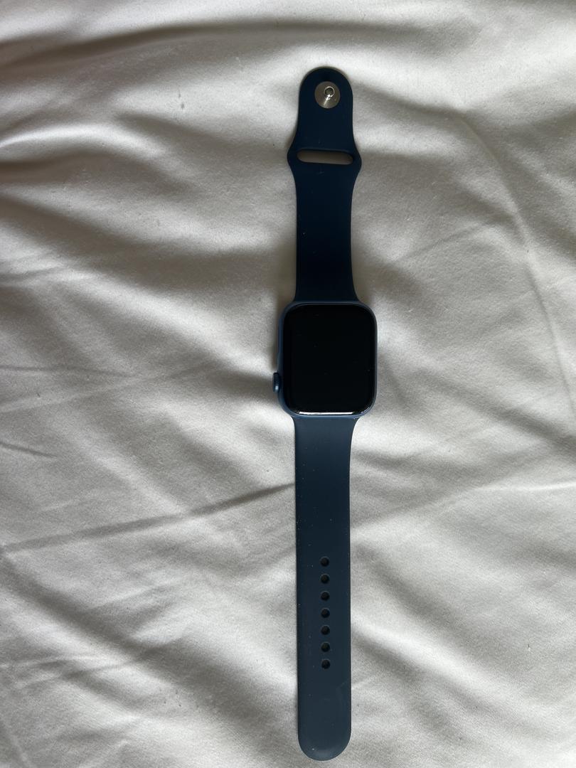 Apple Watch Series 7 45mm - Blue, A2474 - GPS, Aluminum - LWIM42763 ...
