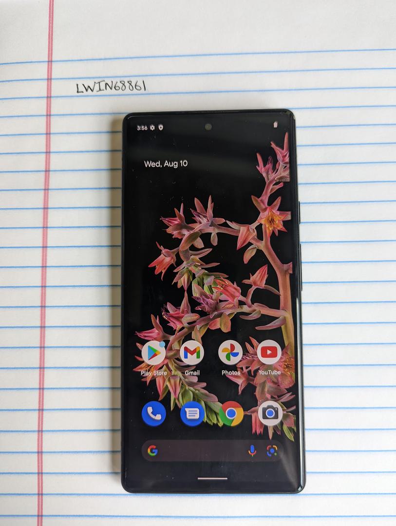 Google Pixel 6 - Unlocked, Black, 128GB, 8GB,GB7N6 - LWIN68861 - Swappa