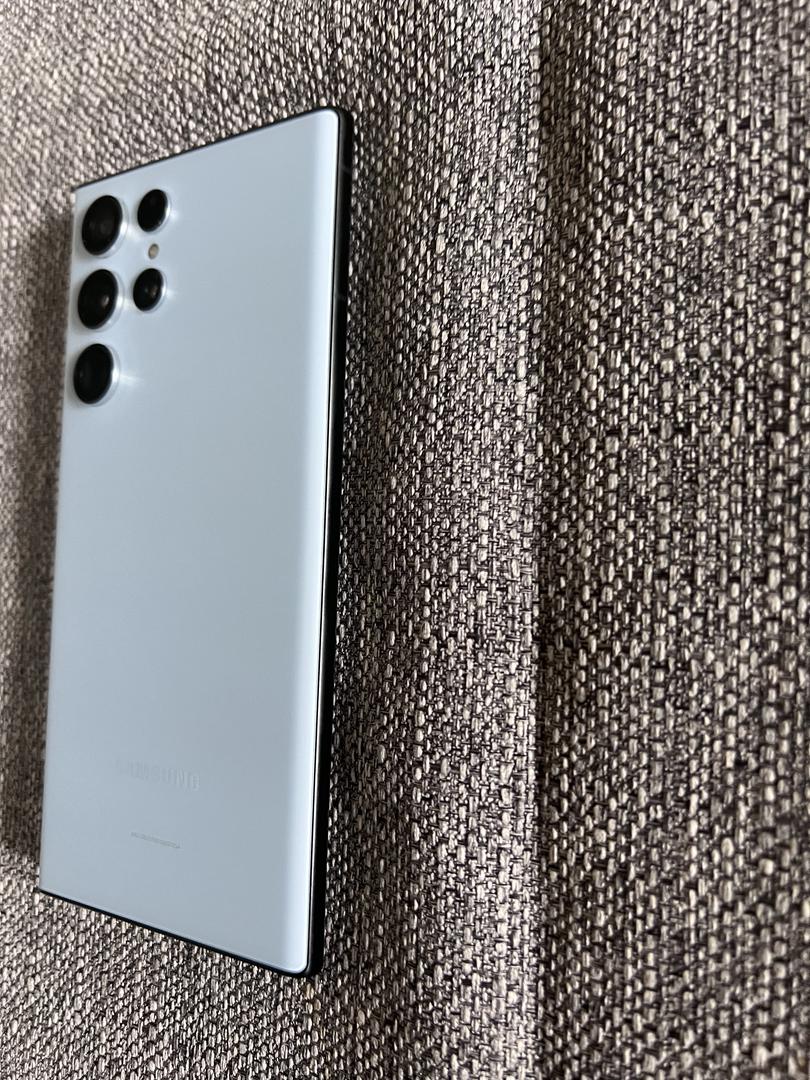 Samsung Galaxy S22 Ultra - Unlocked, Sky Blue, 256GB, 12GB, SM-S908U1 ...