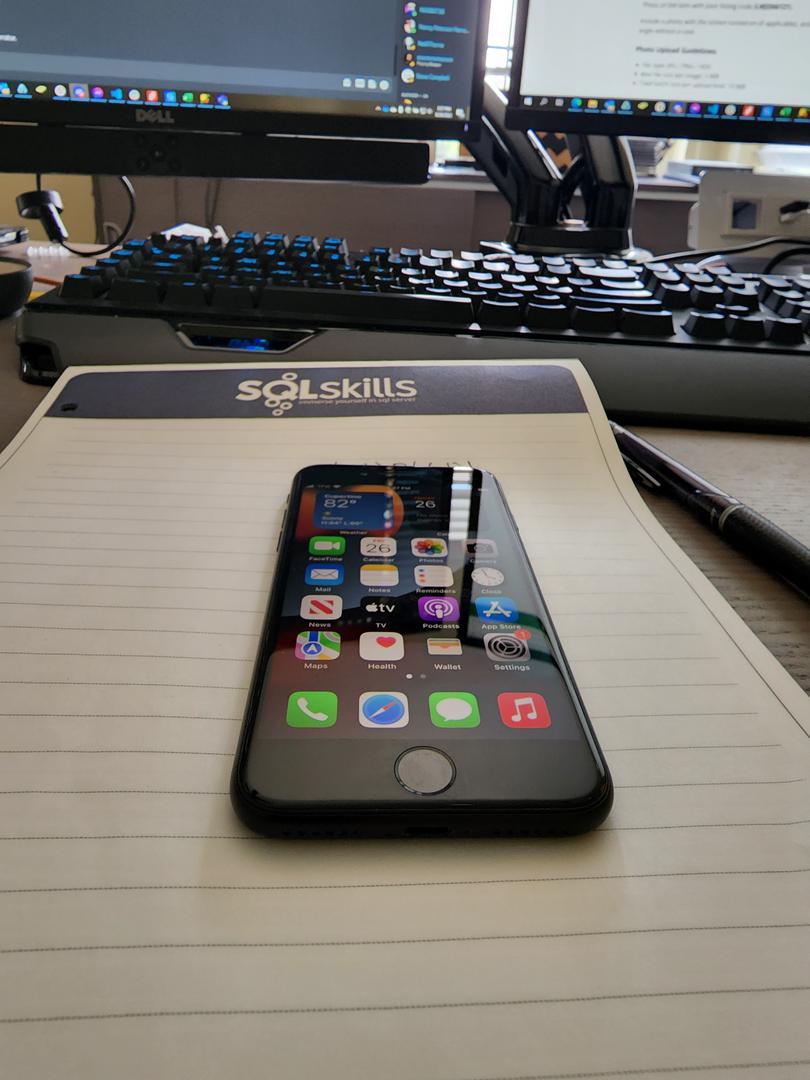 Apple iPhone SE 2nd Gen 2020 - Total by Verizon, Black, 64GB, A2275 ...