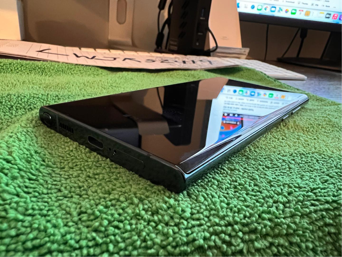 Samsung Galaxy S22 Ultra - Unlocked, Green, 256GB, 12GB, SM-S908U1 ...