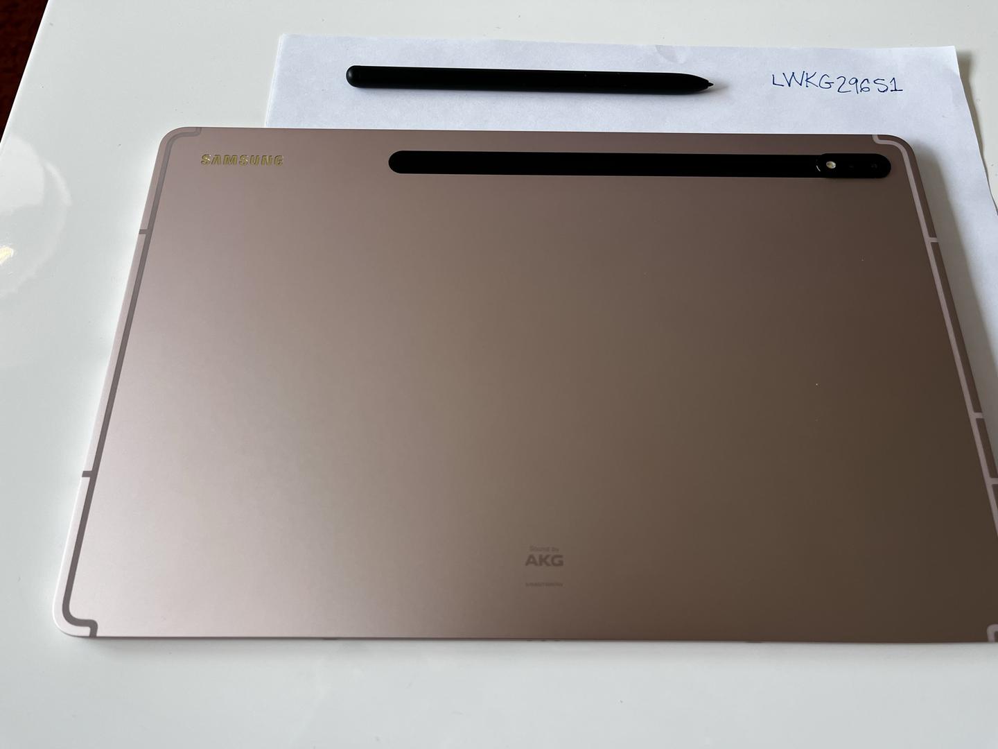 Samsung Galaxy Tab S8 Plus - Wi-Fi, Rose Gold, 128GB, 8GB, SM-X800 ...