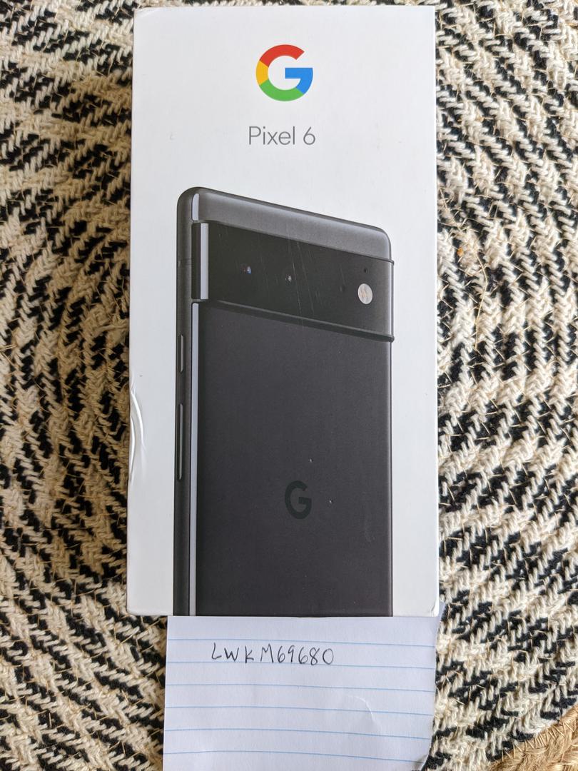 Google Pixel 6 - T-Mobile, Black, 128GB, 8GB,GB7N6 - LWKM69680 - Swappa