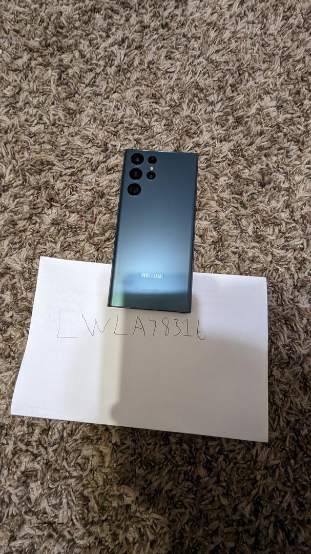 Samsung Galaxy S22 Ultra - Unlocked, Sky Blue, 512GB, 12GB, SM-S908U1 ...