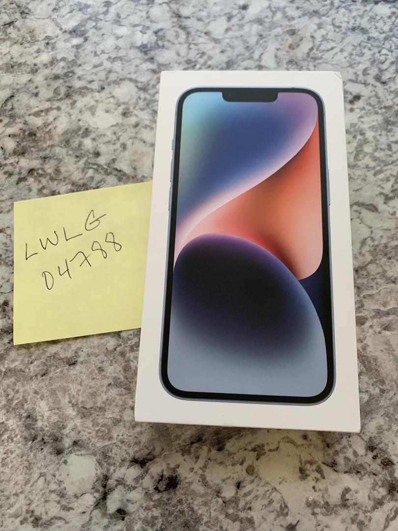 Apple iPhone 14 - AT&T, Blue, 128GB, A2649 - LWLG04788 - Swappa